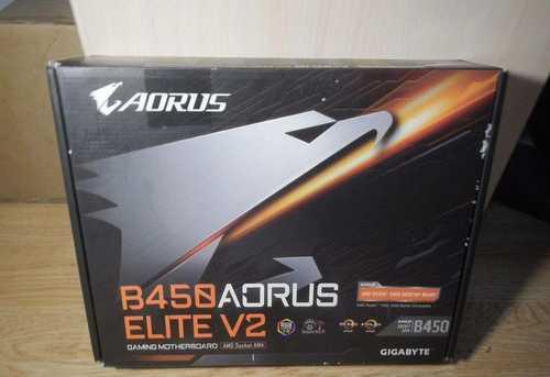 Gigabyte B450 Aorus Elite, AM4, AMD B450, V2