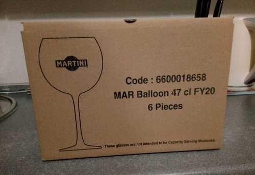 Бокалы для вина Martini 6шт