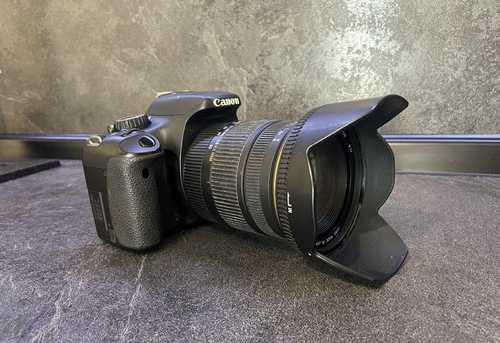 Цифровой фотоаппарат canon EOS 550 D с объективом