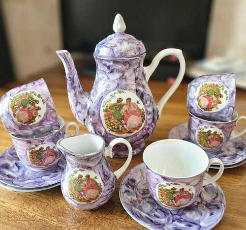 Кофейный сервиз Porcelana (Польша)