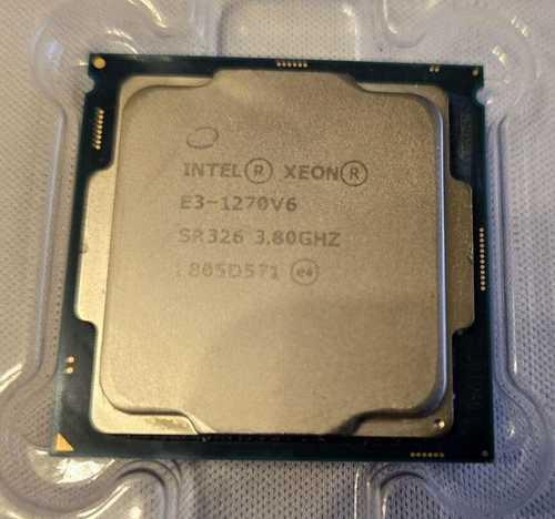 1151-v1 Intel Xeon E3-1270 v6 (i7-7700) проверка