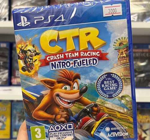 Crash Team Racing CTR Nitro Fueled PS4