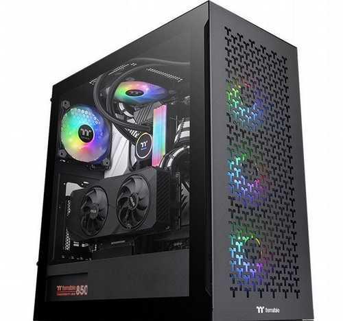 Корпус Thermaltake V350 TG argb Air CA-1S3-00M1WN-03 Mid Tower, Black, Tempered Glass