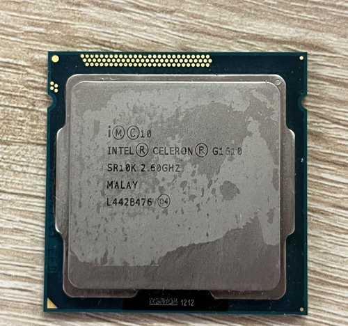 Процессор Intel Celeron G1610