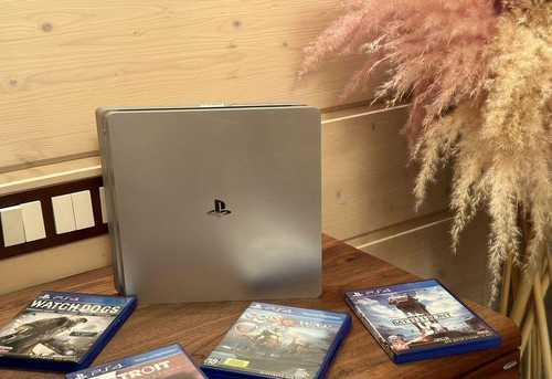 Ps4 sony slim 500gb Сильвер