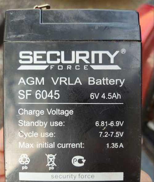 Аккумулятор бу SF 6045