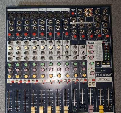 Микшерный пульт soundcraft efx 8, rw5735