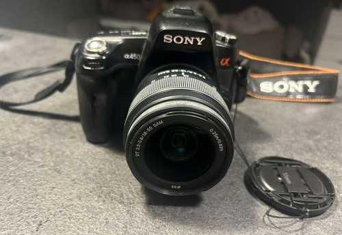 Зеркальный фотоаппарат sony dslr-A450