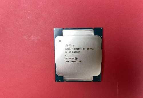 CPU Xeon E5 2670 V3 12 ядер 3.1 ггц 24 потока