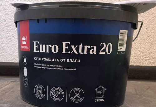 Краска tikkurila euro extra 20