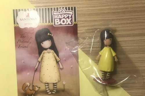 Santoro gorjuss фигурка happy box pretend friend