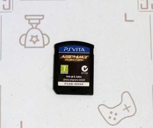 Asphalt Injection для PS Vita (без коробки)