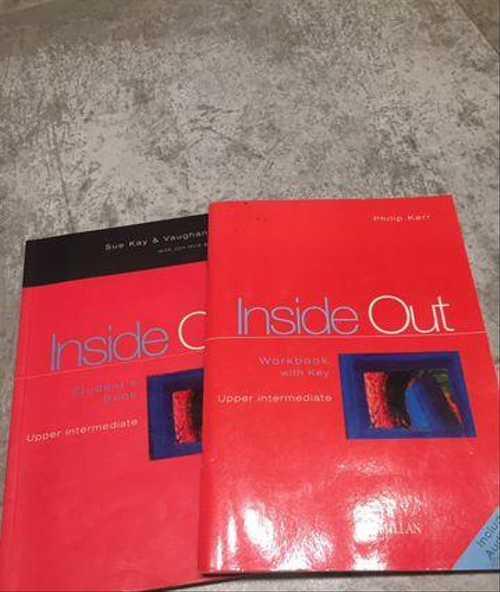 Учебник и тетрадь Inside Out Upper Intermediate