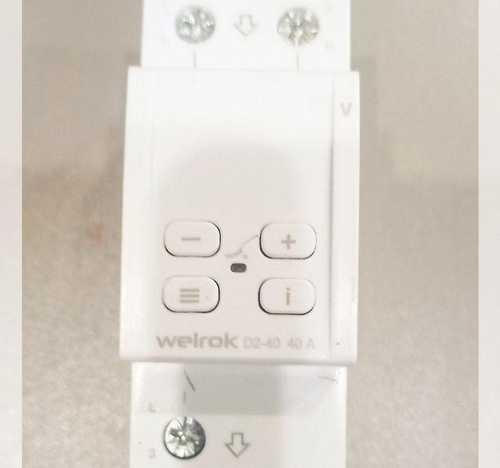 Реле контроля напряжения welrok D2 40