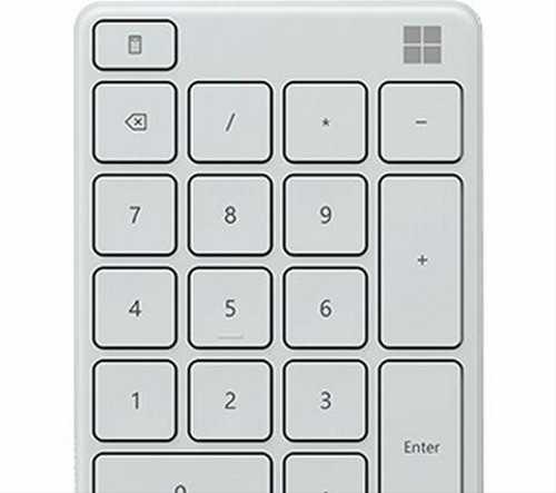 Клавиатура Microsoft Number Pad Glacier #332299