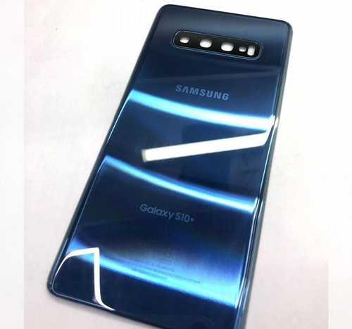Задняя крышка Samsung galaxy s10 plus синий