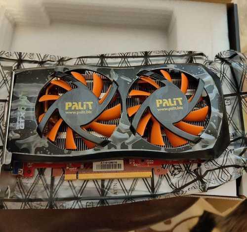 Видеокарта Palit GeForce GTX 560Ti Sonic 1гб gddr5