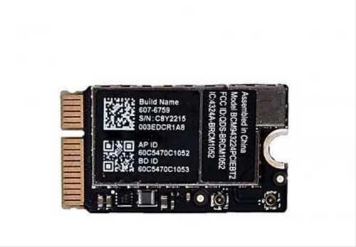Плата WiFi-AirPort Bluetooth bcm943224pciebt2 для