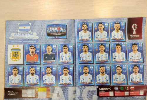 Наклейки Panini FIFA World Cup Qatar 2022