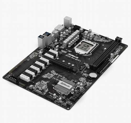 Материнская плата ASRock H110 Pro BTC 