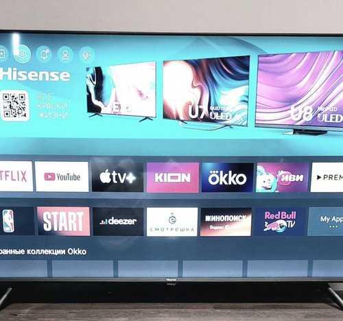 Телевизор SMART tv 50 дюймов Hisense 50A6BG