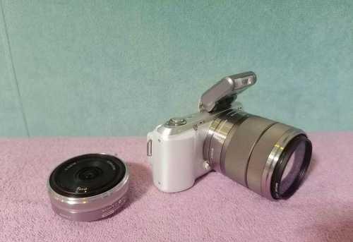 Sony nex C3 + 2 объектива