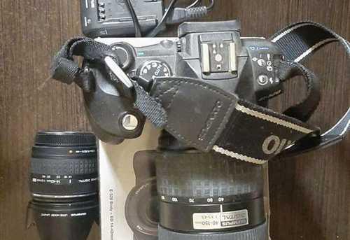 Зеркальный фотоаппарат olympus E-520