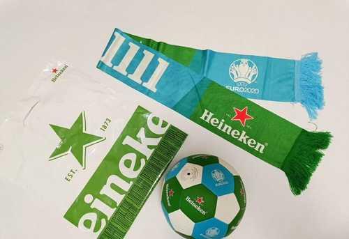 Heineken мяч футбольный шарф болельщика пакет new