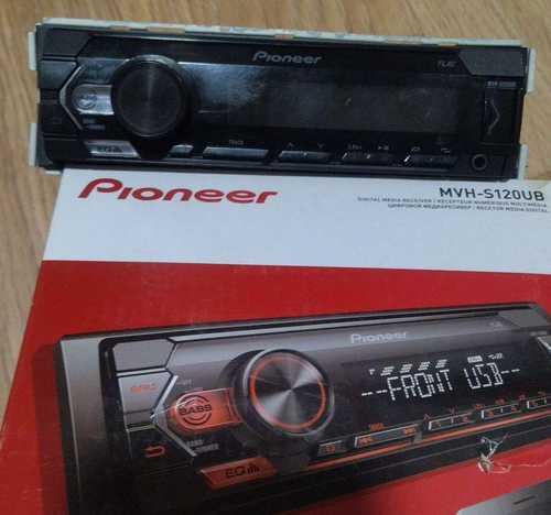 Магнитола pioneer mvh-s120ub