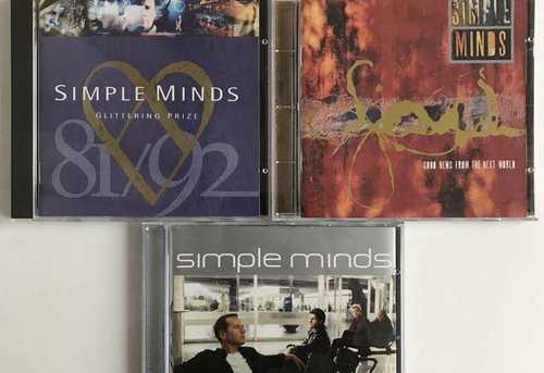 Фирменные CD Simple Minds (92,95,98год)