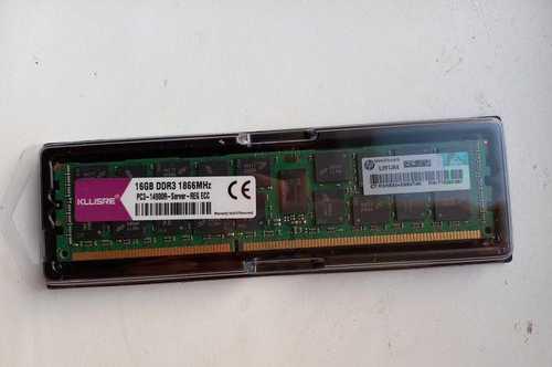 Серверная оперативная память ddr3 16GB 1866 MHz HP