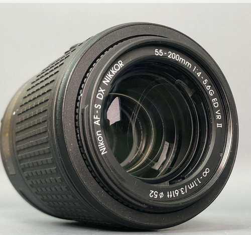 Nikon 55-200mm f/4-5.6G AF-S DX ED VR II Nikkor