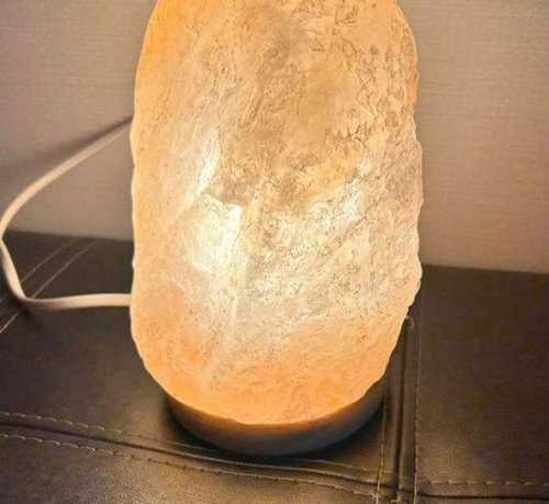 Светильник лампа камень солевая