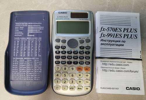 Инженерный калькулятор casio fx-991ES plus