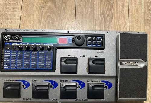 Гитарный процессор digitech gnx2