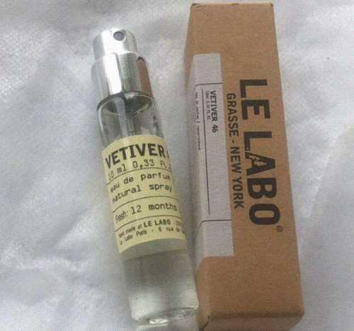 Туалетная вода LE labo Vetiver 46 10 мл пробник