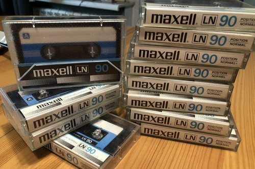 Аудиокассеты maxell ln 90