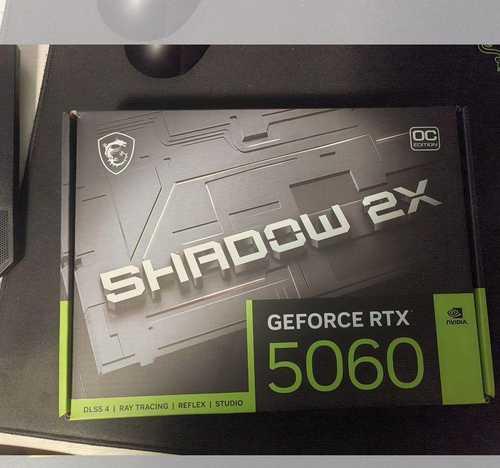 Видеокарта MSI GeForce RTX 5060 shadow 2X OC