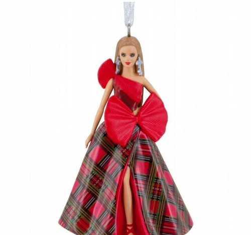 Елочная игрушка Holiday Barbie 2024 Christmas