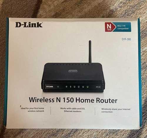 Wi fi роутер d link dir 300