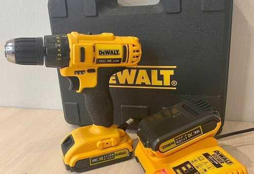 Шуруповерт dewalt 18v ударный