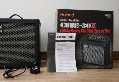 Гитарный комбоусилитель roland cube-30X