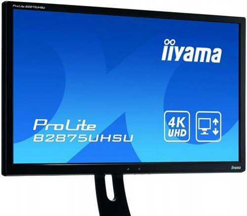 28" Монитор Iiyama ProLite B2875uhsu-B1, 3840x2160