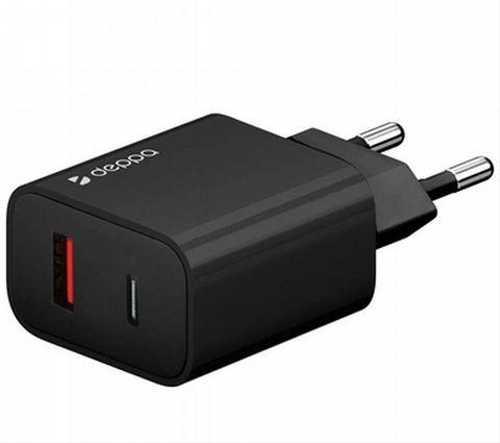 Сетевое зарядное устройство Deppa USB-C + USB-A 33