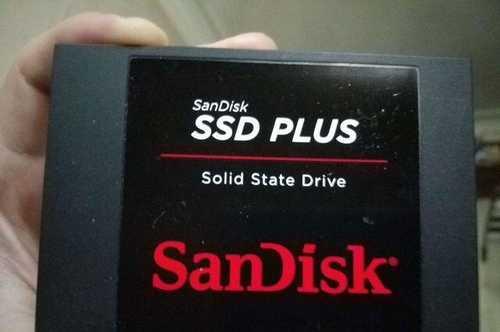 Жесткий диск новый SSD SanDisk Plus 240 гб