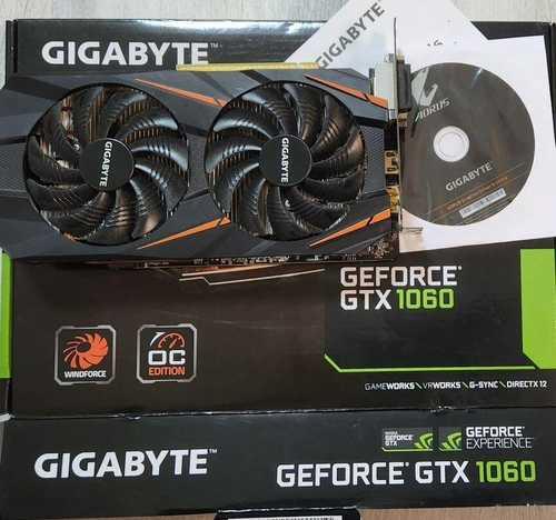 Видеокарта Gigabyte GTX 1060