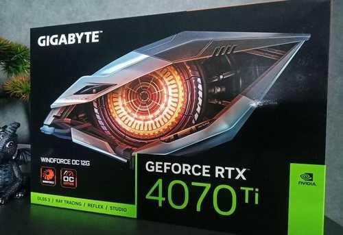 Видеокарта gigabyte nvidia RTX4070Ti windforce OC