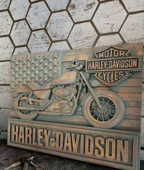 Harley Davidson из бумаги