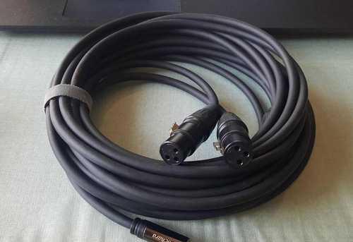 Аудио кабель AUX Dual XLR - 3.5 Stereo Jack