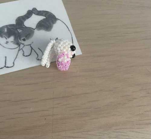 Заяц из бисера